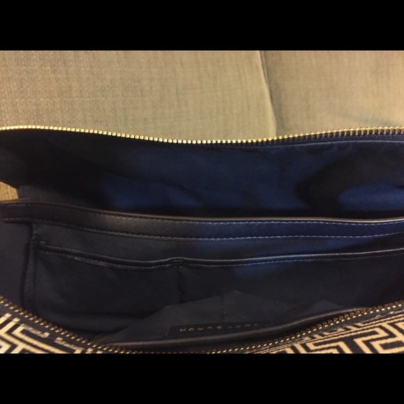 Tory Burch | Bags | Tory Burch Double Handled Signature T Purse | Poshmark